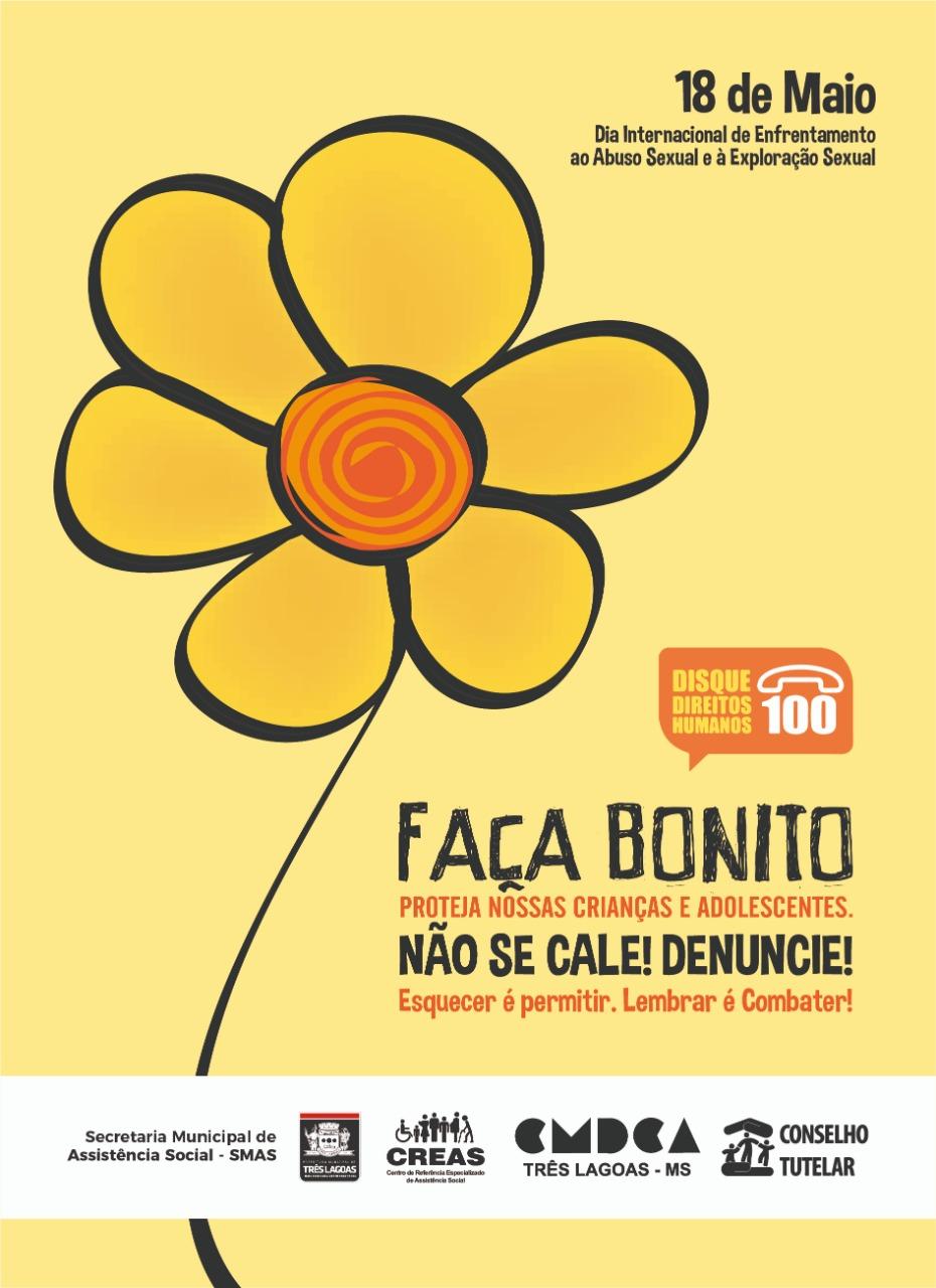 Maio Laranja Smas Realiza Campanha Alusiva Ao Dia Nacional De Combate